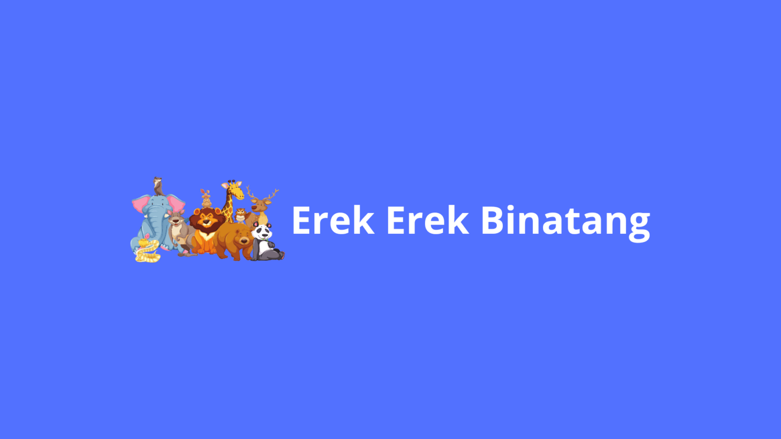 Erek Erek Binatang 2D 3D 4D Abjad Lengka[ (Versi Baru)
